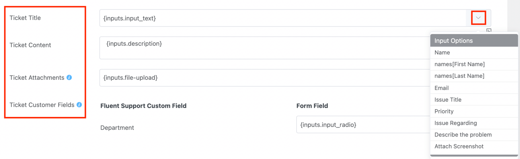 Fluent Forms Integration - Fluent Support