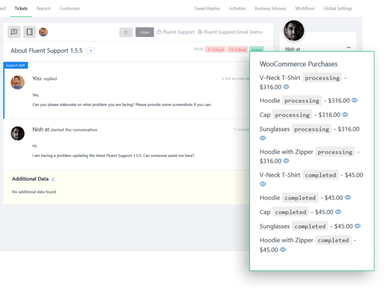 Woocommerce Integration With Fluent Support Fluent Support