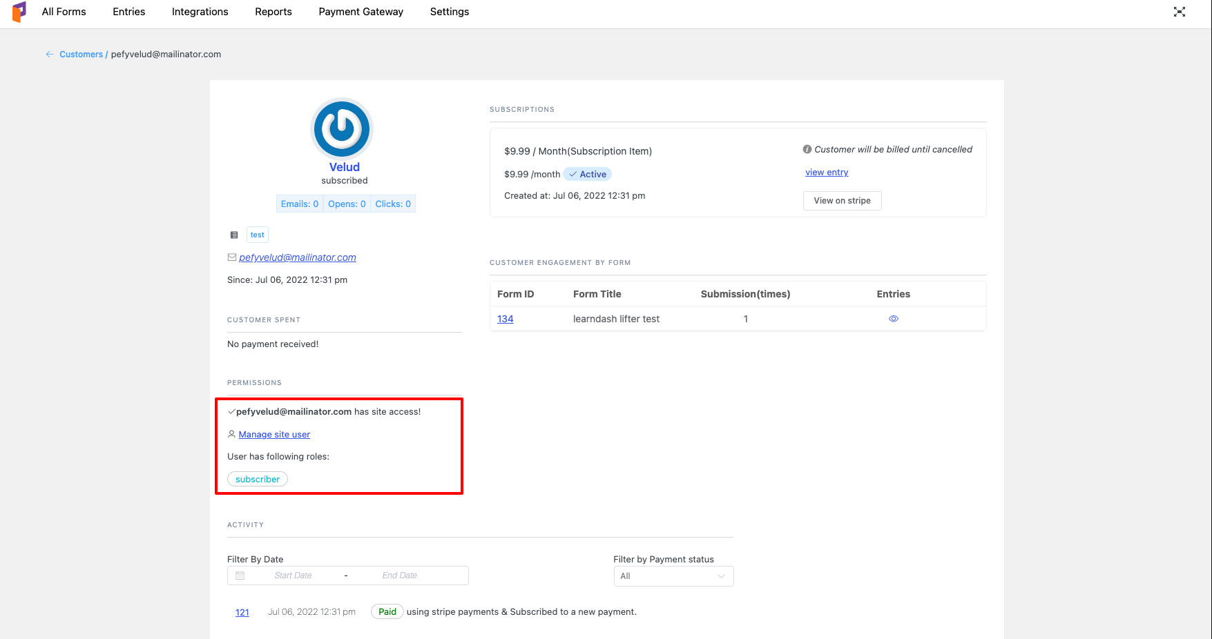 WordPress Payment and Donation plugin review: Paymattic - Fluent Support
