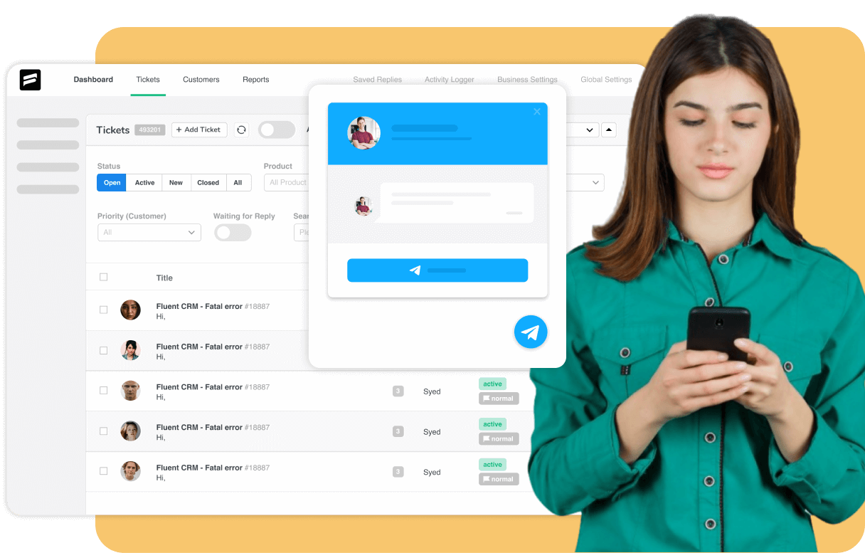 Fluent Support: AI-Powered WordPress Helpdesk for Support