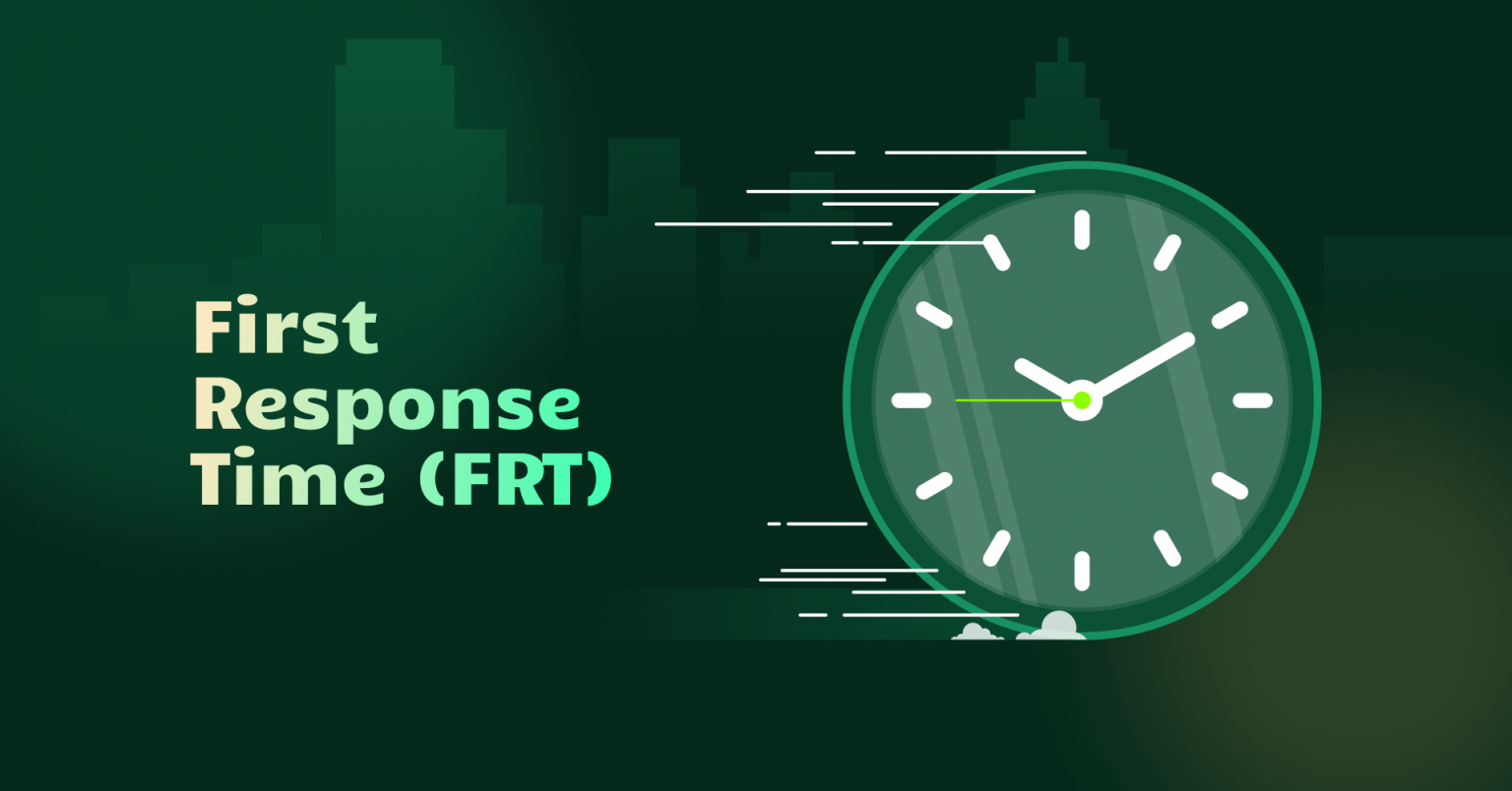 Meaning of First Response Time (FRT): Calculate and Improve It - Fluent ... Meaning of First Response Time (FRT): Calculate and Improve It - Fluent ...