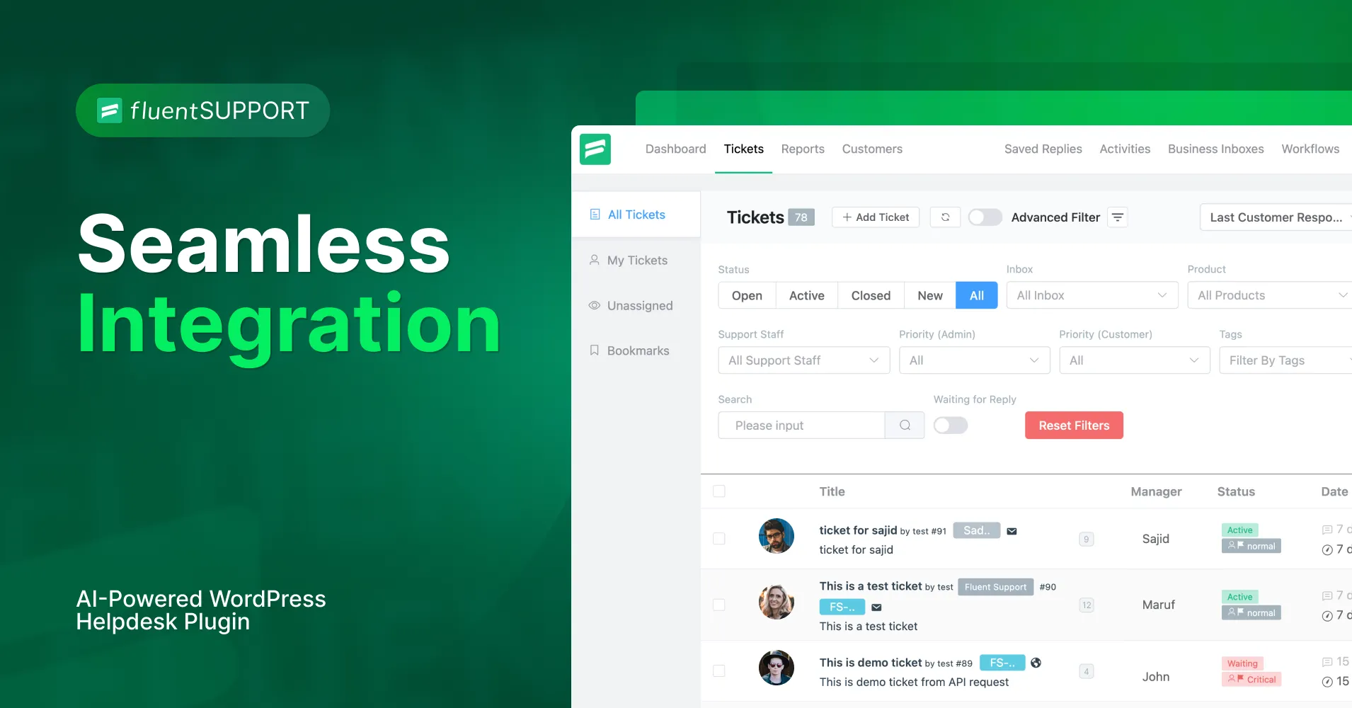 Integrations to Extend the Power of Fluent Support